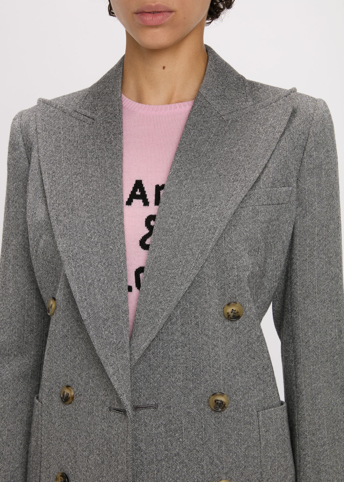 Bianca Jacket Herringbone | Bella Freud – Bella Freud US